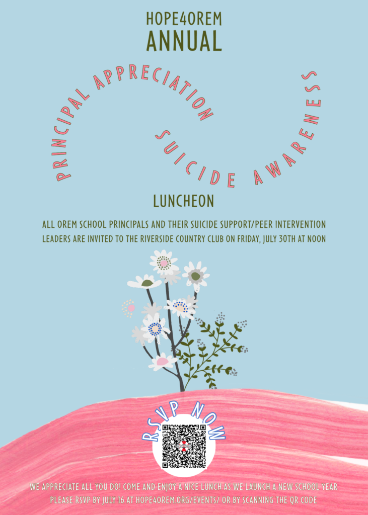 Hope𝟰Orem – Suicide Awareness. Prevention. Postvention.