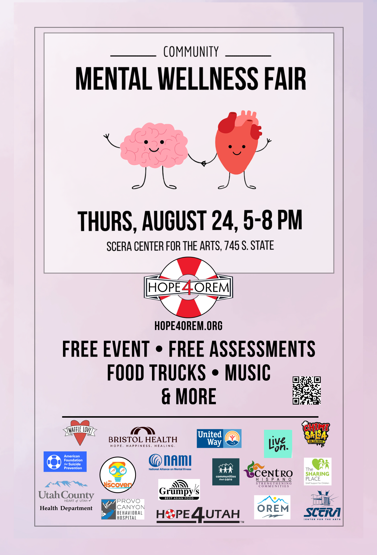 Hope𝟰Orem – Suicide Awareness. Prevention. Postvention.